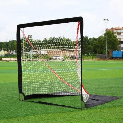 Cina Scopo piegante ufficiale di lacrosse di piegatura della struttura della vetroresina di scopo di lacrosse di dimensione 6x6 in vendita