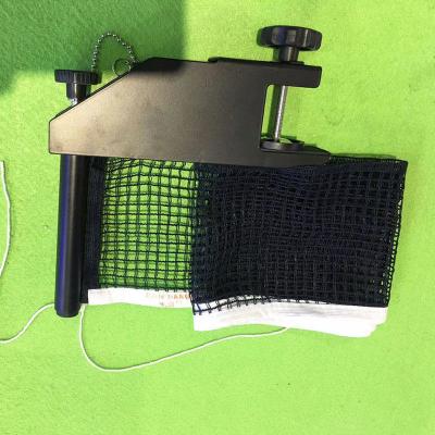 China Steel Clamp Compact Adjustable Ping Pong Net Durable Tennis Net for sale