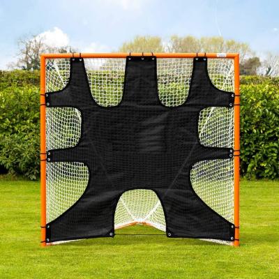 Cina Rete di lacrosse dell'attrezzatura di addestramento di lacrosse di 6X6FT con un foro di 7 obiettivi in vendita