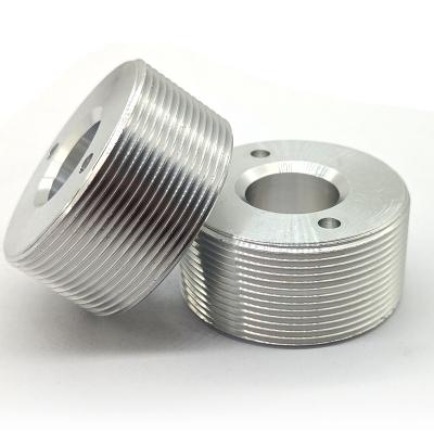 China Customized CNC Carbon Steel Parts Silver CNC Precision Components Multi Purpose for sale
