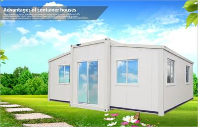 Cina Case pieghevoli portatili bianche per la villa, Camere del contenitore fatte dai container in vendita