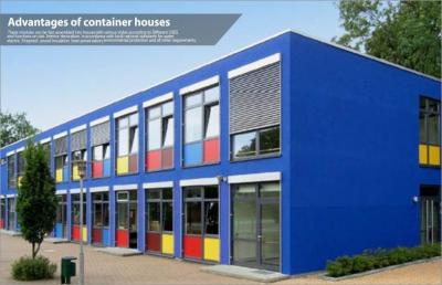Cina Contenitori dell'ufficio mobile/costruzioni estensibili del container per la scuola in vendita