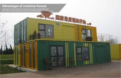 China hogares prefabricados del contenedor de los 40ft en venta