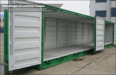 China El cajón galvanizado del envío del capítulo de acero se dirige/los hogares del envase del mar para la tienda y el almacenamiento en venta