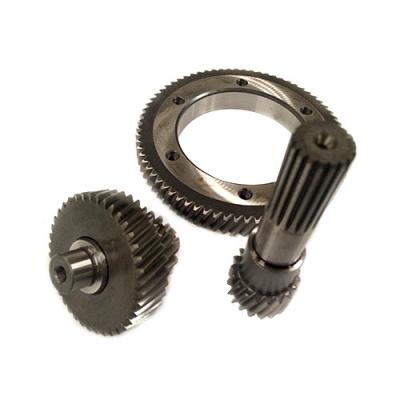 Cina Macchinario indurito fondente della ruota di ingranaggio cilindrico dell'OEM del dente 40crnimo Crane Spare Parts For Agricultural in vendita