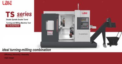 Cina Flessibile Mitsubishi Dual Spindle Dual Torretto CNC Facile da Operare in vendita