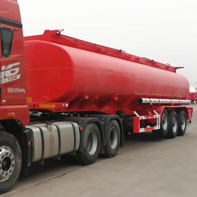 Cina Acciaio al carbonio 33000 litri di palma dell'olio del combustibile di rimorchio grezzo dell'autocisterna in vendita