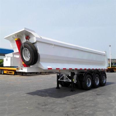 Cina Grano staccabile Tipper Trailer dello scarico FUWA dell'estremità della paratia in vendita