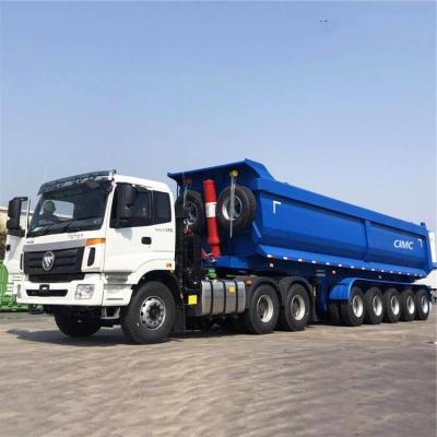 Cina Tipo asse 5 100 Ton Truck Hub Tipping Trailers di 11M di U in vendita