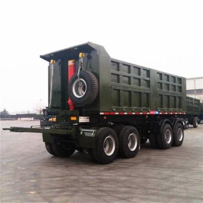 Cina Diritto tramite l'asse 35CBM Tipper Semi Trailer di pagina 4 in vendita