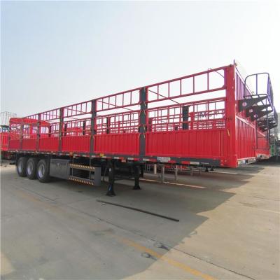 Cina Rimorchio pratico dei semi della credenza del bestiame CIMC del trasportatore della mucca del palo in vendita