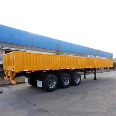 Cina Asse multifunzionale 40 Ton Side Wall Semi Trailer di trasporto di carico 3 in vendita