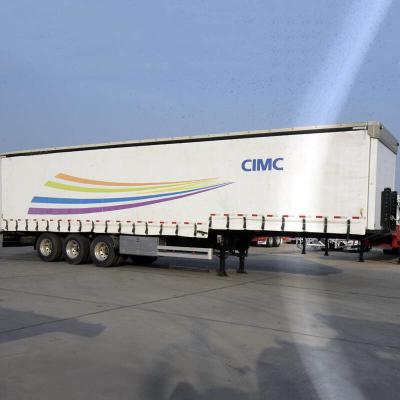 Cina Tenda molle Van Trailer di Side12m 40 Ton Tri Axle Tarp CIMC in vendita