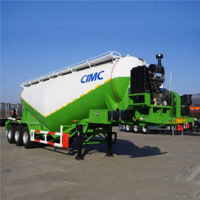 Cina 3 rimorchio in serie asciutto dell'autocisterna della polvere del cemento dell'asse 40ton da vendere nel Kenya in vendita
