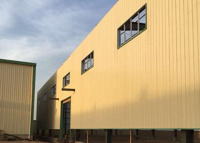 Cina Struttura d'acciaio prefabbricata dell'isolamento acustico che costruisce ampia luce ad alta resistenza in vendita