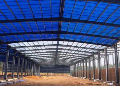 Cina H - La struttura d'acciaio della struttura del metallo della sezione di forma ha sparso/grande costruzione prefabbricata del magazzino in vendita