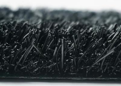 Cina Il tappeto erboso artificiale colorato 35mm nero U d'abbellimento modella per il campo da giuoco in vendita