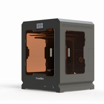 China Dois impressora completamente fechada Creabot F430 da extrusora 3d tela táctil de uma cor de 4,3 polegadas à venda