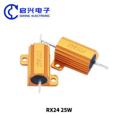 Chine RX24 Résistant en aluminium en or 25w 47 ohm à vendre