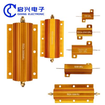 Κίνα Υψηλής ισχύος Wirewound αντίσταση 25w πράσινο μεταλλικό αλουμινένιο αντίσταση προς πώληση
