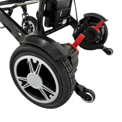 Electric Wheelchair with All Carbon Fiber Frame T700 and Electromagnetic Braking