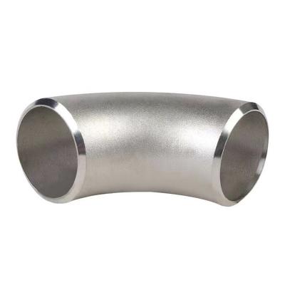 90 Degree LR/SR Butt Weld Elbow for Welding Connection Nickel Alloy Pipe