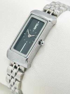 Fashion Silver Stainless Steel Strap Watch Waterproof Men And Women Watches