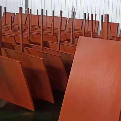 Κίνα Astm A588 Σιδηρουργική πλάκα από χάλυβα κορτέν Δυνατότητα κάμψης προς πώληση