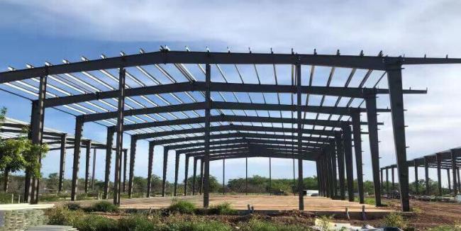 ASTM A36 A992 Structural Steel Building Q235 Q345 H,C,Z Section Steel Steel Structure Fabrication For Warehouse/Workshop-Metal Building Warehouse in America