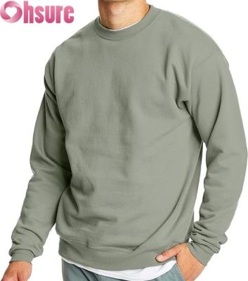 China Men's Basic Crewneck Sweatshirt | Plain Pullover Fleece | Custom Logo OEM for sale