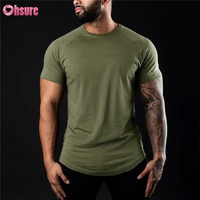 China Wholesale New Style Men's Quick Dry Fitness Sports T-Shirts Casual Bodybuilding Custom Logo Clothing Knitted Fabric Print for sale