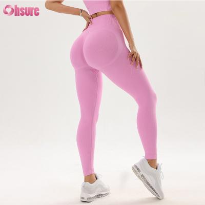 China Best High Waist Pants Yoga Leggings Women Workout Fitness Clothing Gym Wear Fitness Yoga Leggings for sale