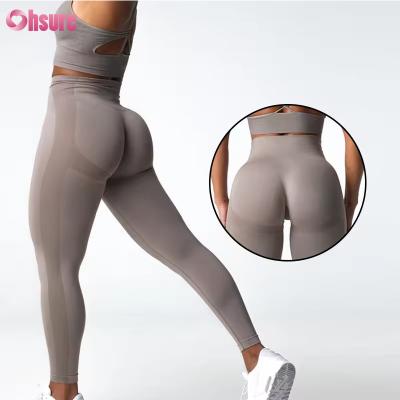 China Customized Brand New High Quality Item High Waist Scrunch Butt Hip Lifting Pants GYM Fitness Yoga Leggings for Women for sale