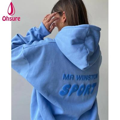 China Custom Logo Custom Plain Hoodies Street Wear Hoodie Casual Winter Clothes Print Heavy Weight Cotton for Women Short for sale