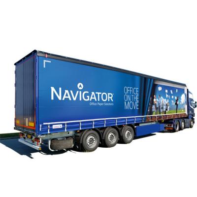 China Litong Custom logo Size Sliding Truck Trailer Pvc Side Curtain Pvc Tarpaulin for Truck Side Curtain for sale