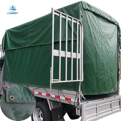 China Litong Custom Made Outdoor Heavy Duty Waterproof and Fireproof Pvc Tarpaulin Truck Cover Tarp for sale