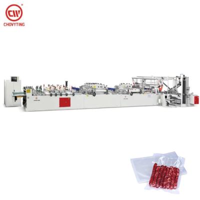 China Embossed PA PE Plastic Packing Bag Making Machine 40pcs/min for sale