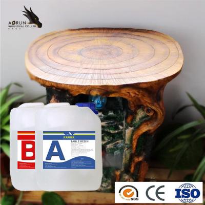 China 1:1 AB Art Epoxy Resin Curing Coating Thick Pour Epoxy Two Component for sale