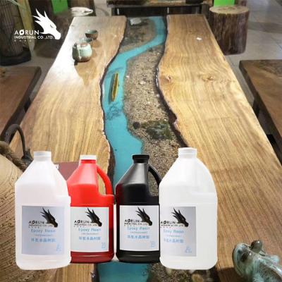 中国 エポキシ樹脂 キット コーティング木芸術作品の光沢のエポキシのカウンタートップDIYのテーブルの上 販売のため