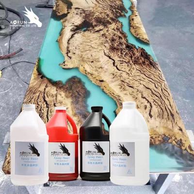 中国 DIYの魔法の合成の樹脂の硬化剤が付いている木製のコーティングのエポキシ樹脂Ab接着剤 販売のため
