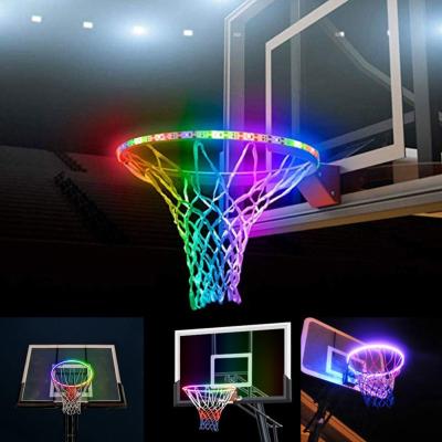 Cina Bedroom/Living Room/Cabinet/Bar RGB Light Solar Color Basketball Circle Light Strip Lights Belt Belt Light RGB in vendita