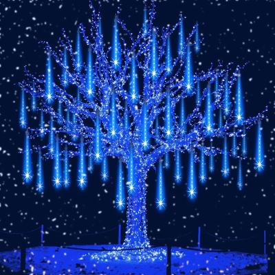 Cina / 8 LED Raindrops Meteor Shower Lights Outdoor Christmas Lights Icicle Snow Lights Ideal for Outdoor Garden Decoration in vendita