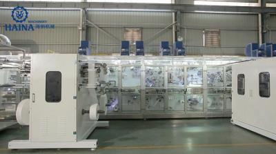 China HAINA los 40M Length Pulp Molding S M XL L cadena de producción adulta del pañal en venta