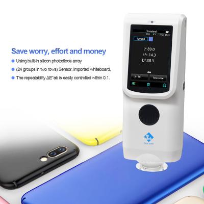 China 3nh CR8 Precision Spectrophotometer Lab Color Measuring Instrument for Plastic Ink Paint Mixing for Test Equipment for sale