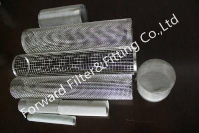 Cina Forte tubatura della rete metallica di rigidità dell'alto di filtrazione di precisione del PVC del rivestimento tubo della rete metallica in vendita