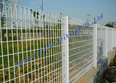 Cina La maglia metallica tessuta saldata PVC verde, calcestruzzo ha rinforzato il recinto d'acciaio del collegamento a catena in vendita