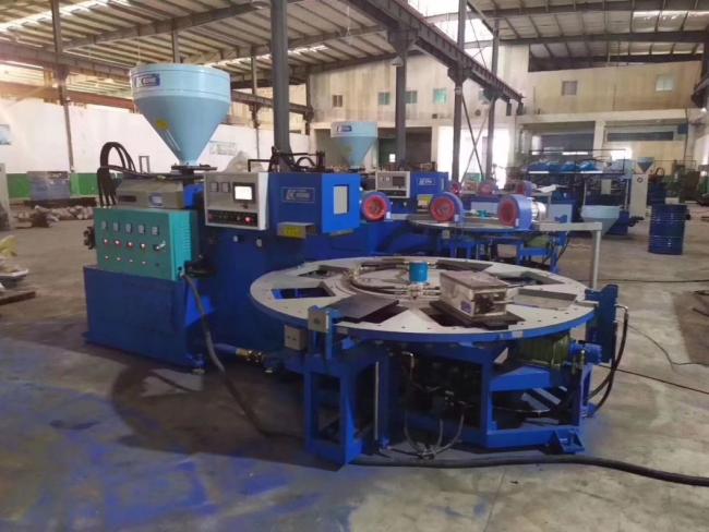 Maschine 6 Stations-einzelne Farbe-PVCs Airblowing