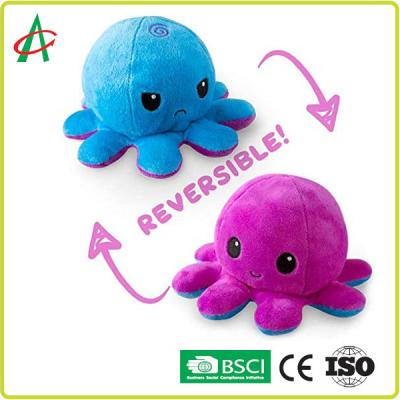 China Dubbel Zijdoll 40x50mm van de Octopusstemming Veranderingsgezicht kan zich omkeren Te koop