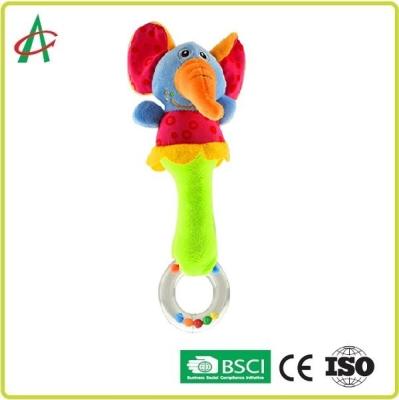 Chine Tissu mou sûr de LDPE Teether de Shaker Baby Plush Rattle de coton de pp à vendre