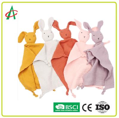 China Soem-Musselin-neugeborenes Deckbett Toy Organic Cotton Stuffed Animal zu verkaufen
